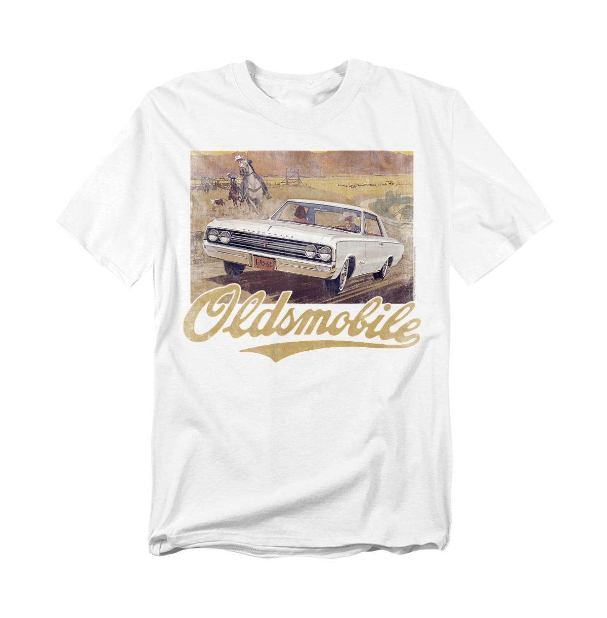 Click here for Logovision Mens Oldsmobile Western T-Shirt - White prices