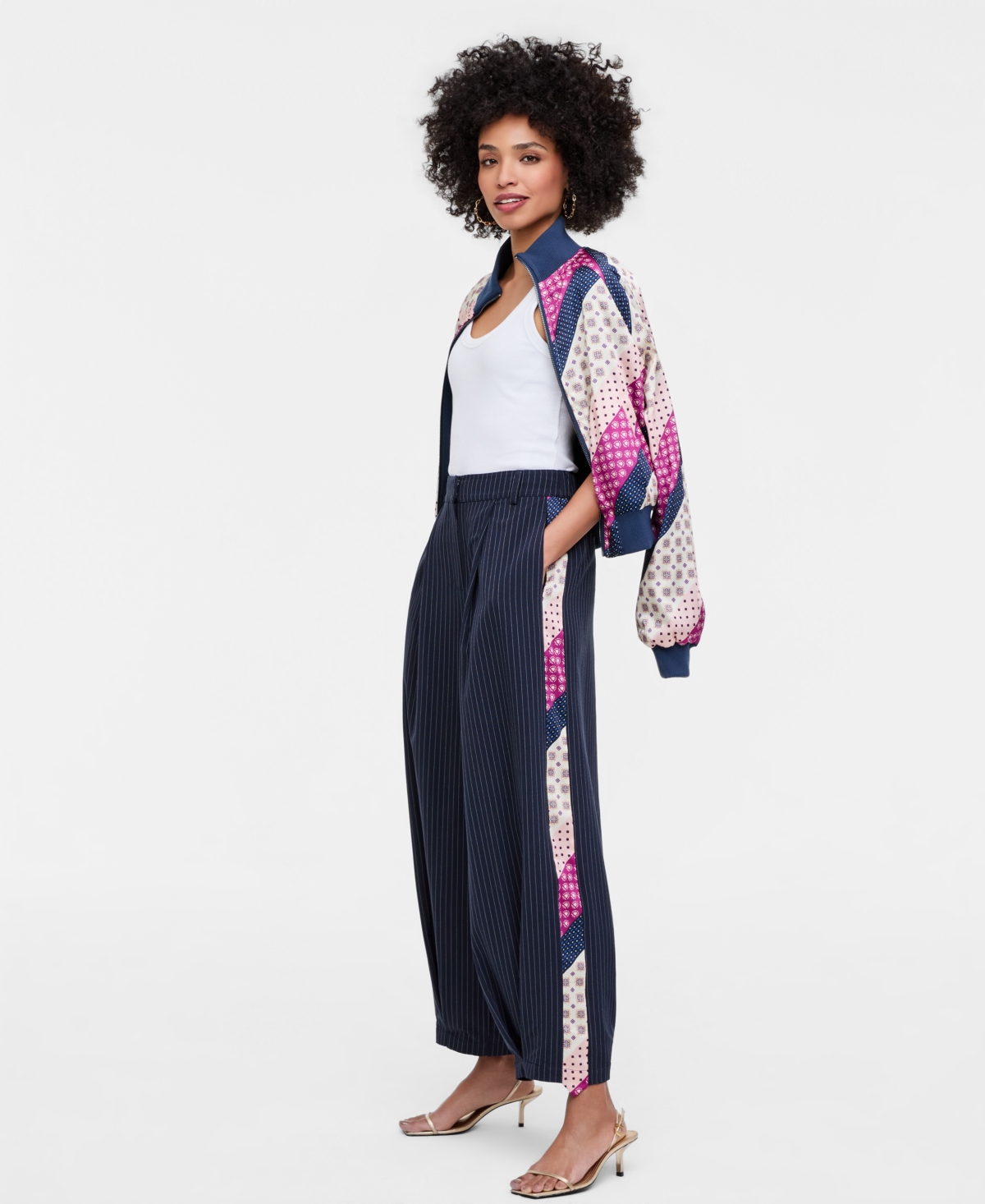 Click here for On 34th X Molly Rogers Womens High Rise Mixed-Medi... prices