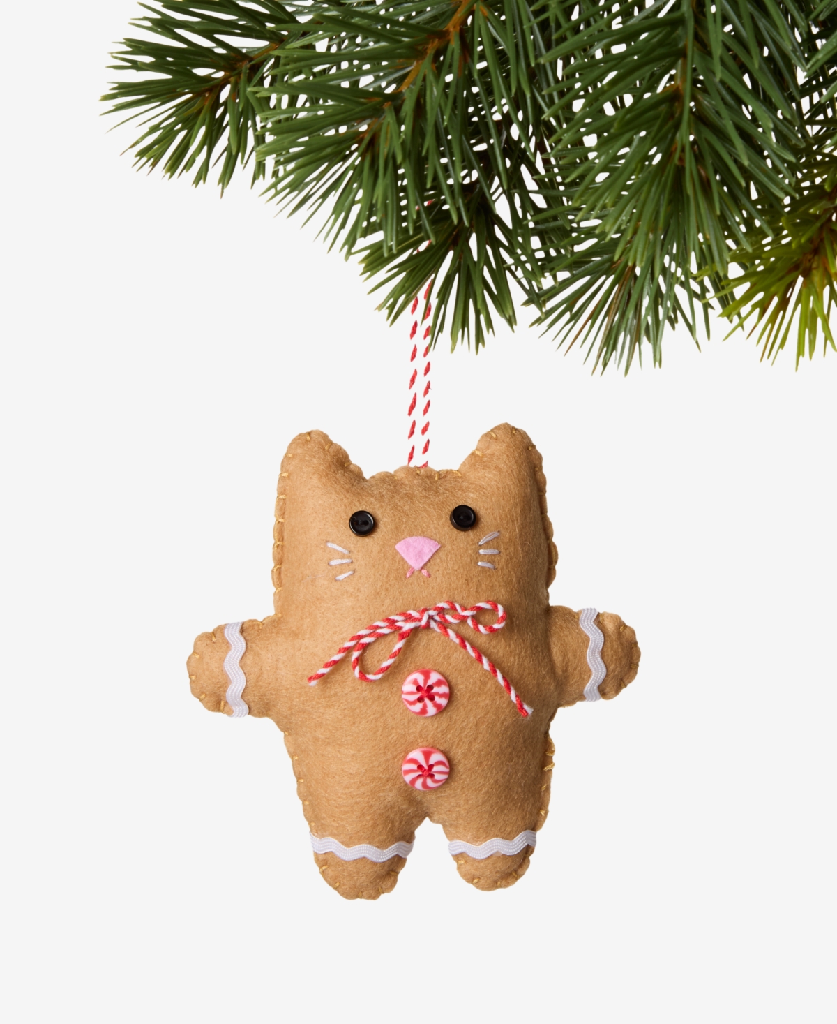 Click here for Holiday Lane Pets Felt Cat Ornament  Macys Exclusi... prices