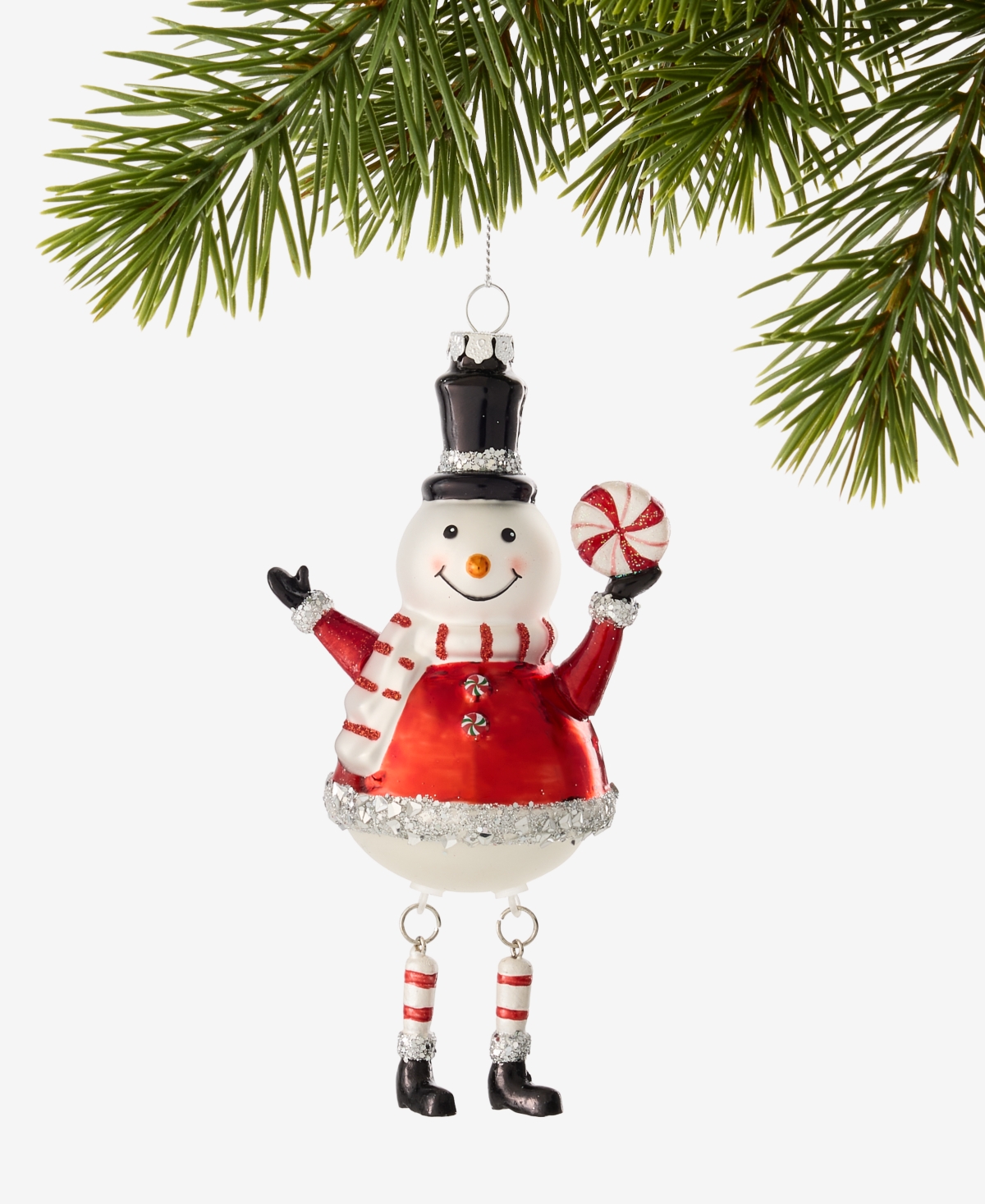 Click here for Holiday Lane Christmas Cheer Snowman Holding Candy... prices