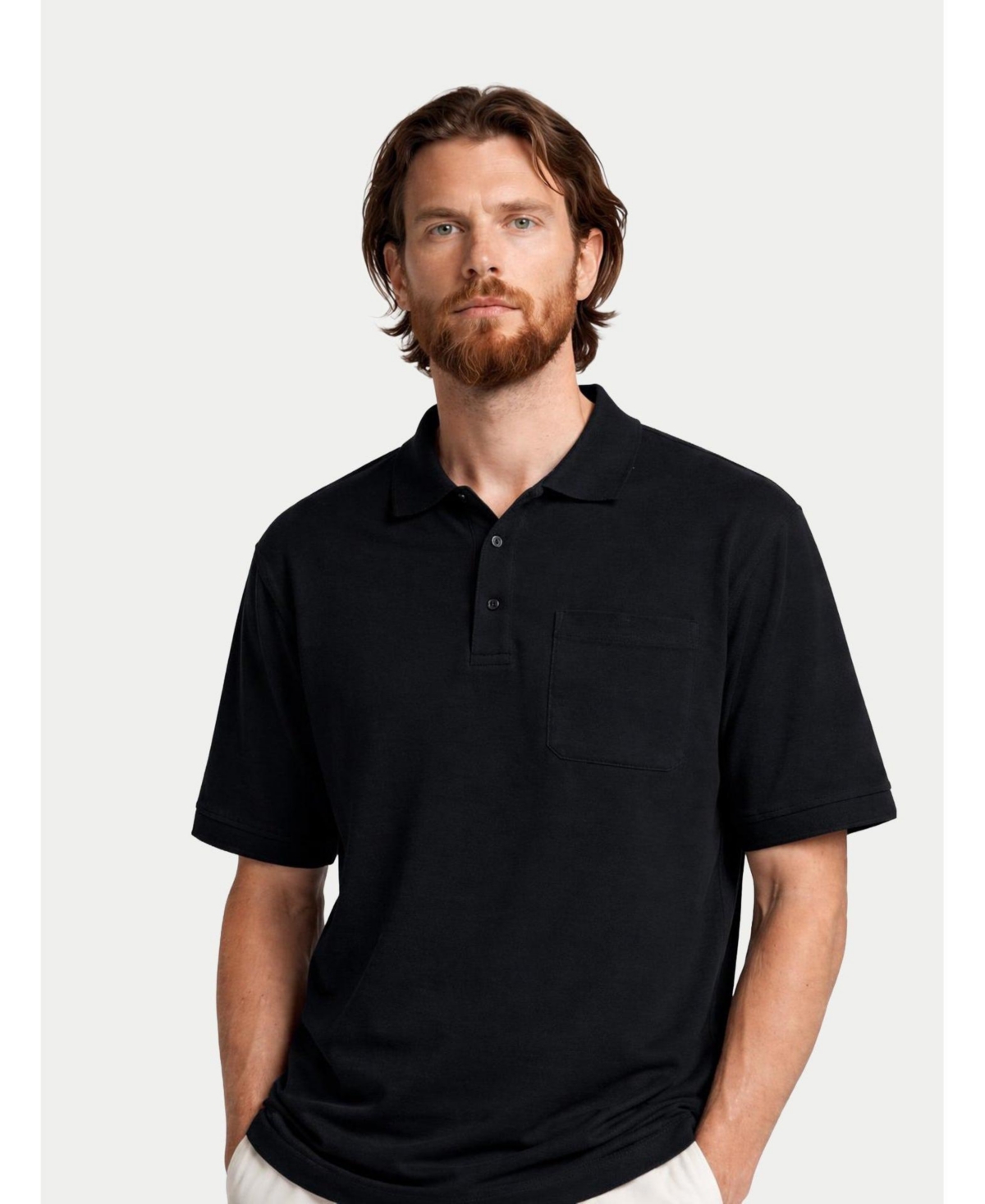 Click here for Gobi Cashmere Mens Cotton Silk Cashmere Blend Polo... prices