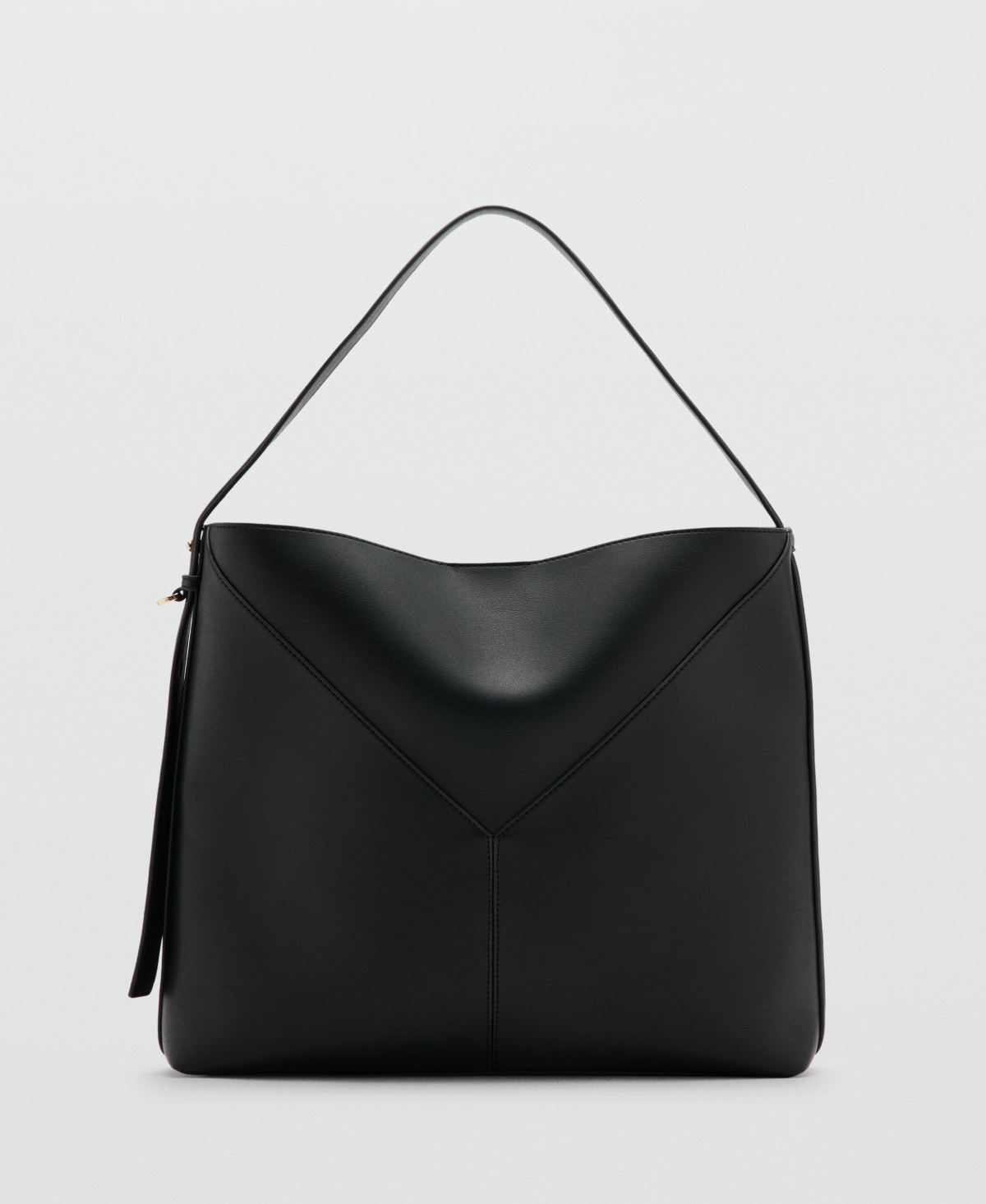 Click here for Mango Womens Large Bucket Bag - Black prices