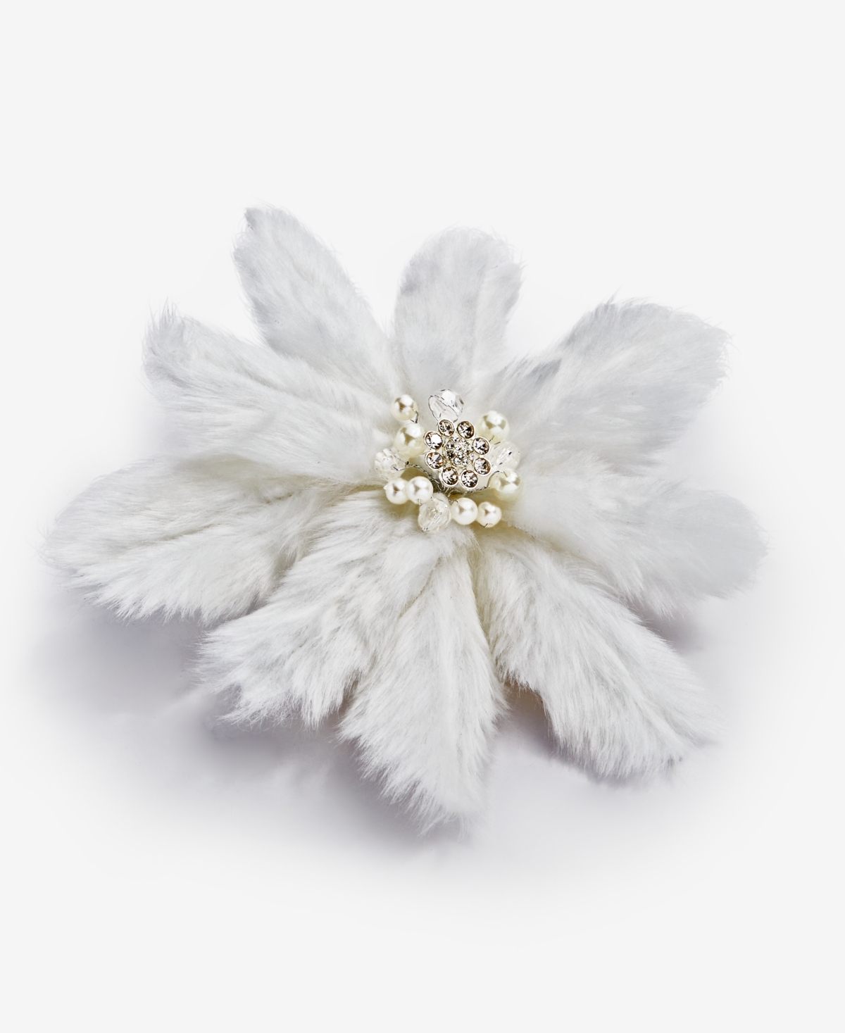 Click here for Holiday Lane Iced Delight Soft Poinsettia Clip Orn... prices