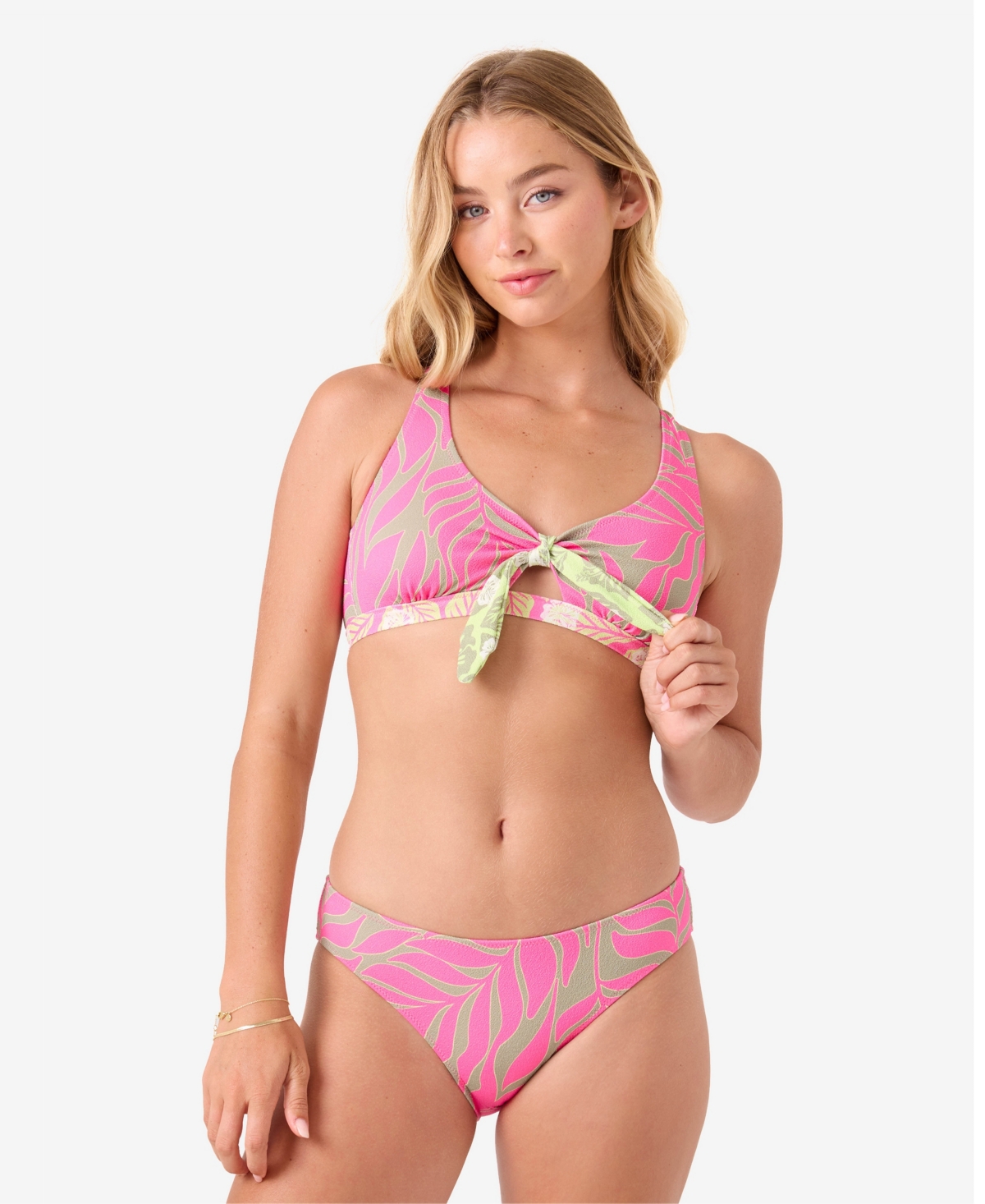 Click here for Roxy Womens Wild Adjustable Bralette - Pink Combo prices