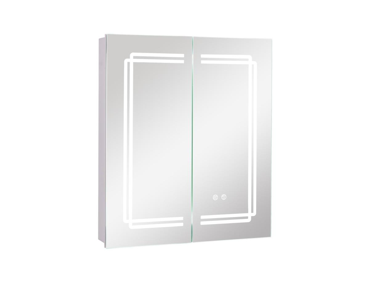 Click here for Slickblue Bathroom Mirror Medicine Cabinet with Li... prices
