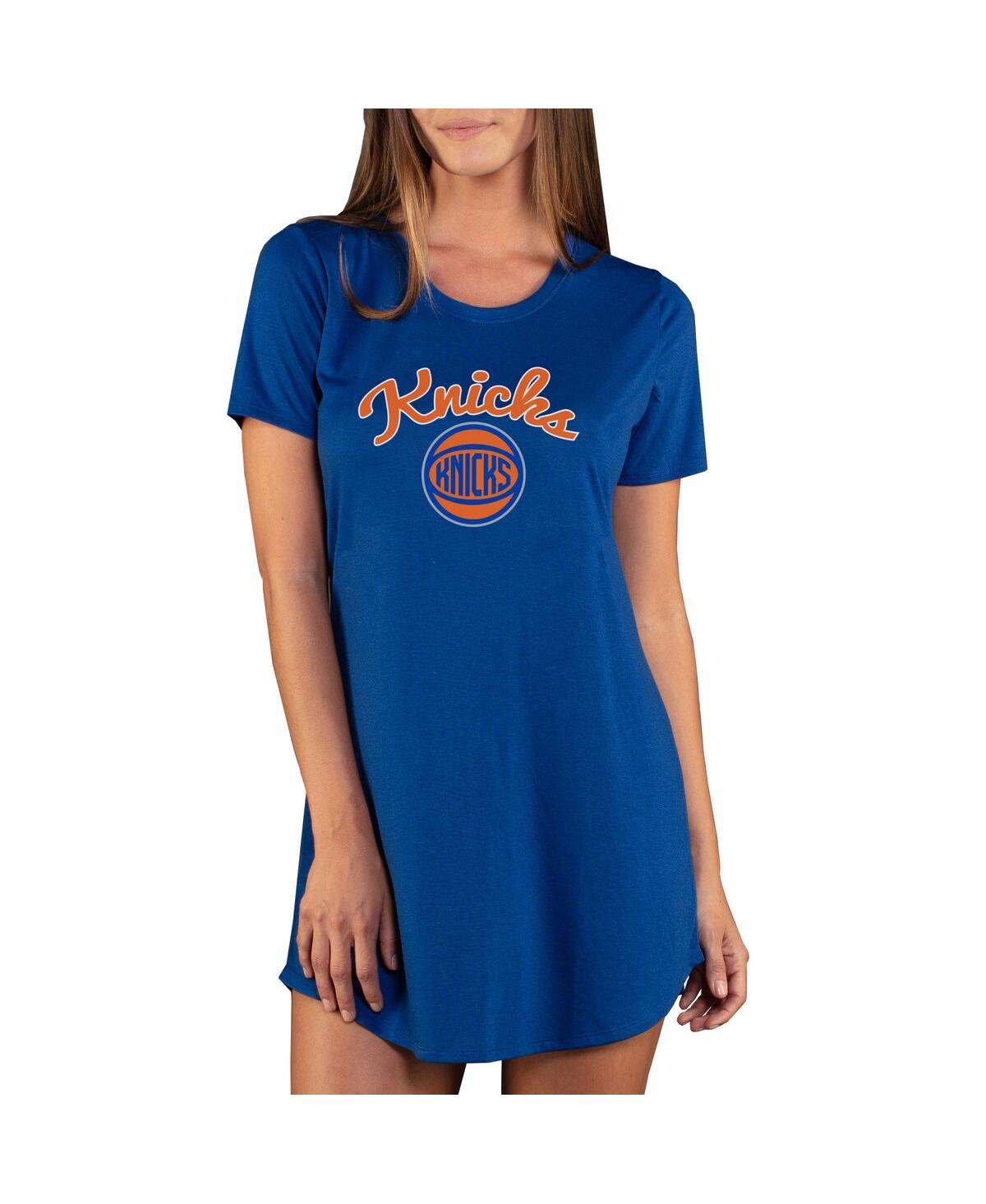 Click here for Concepts Sport Womens Royal New York Knicks Marath... prices
