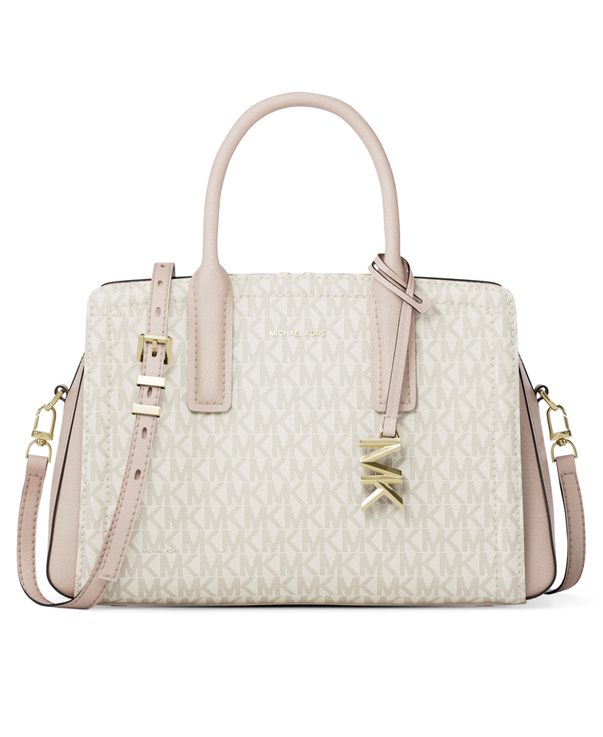 Click here for Michael Michael Kors Laila Small Signature Logo Sa... prices