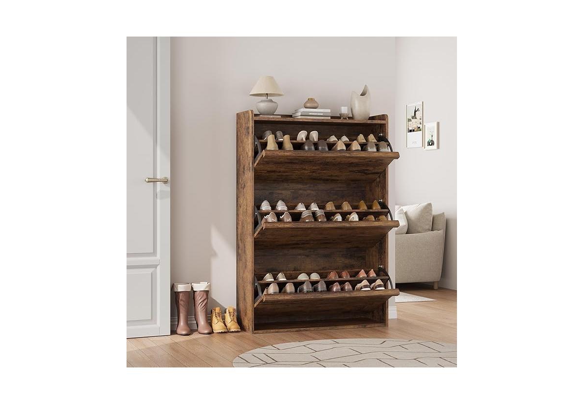 Click here for gaomon Shoe Cabinet with 3 Flip Drawers Narrow Cab... prices