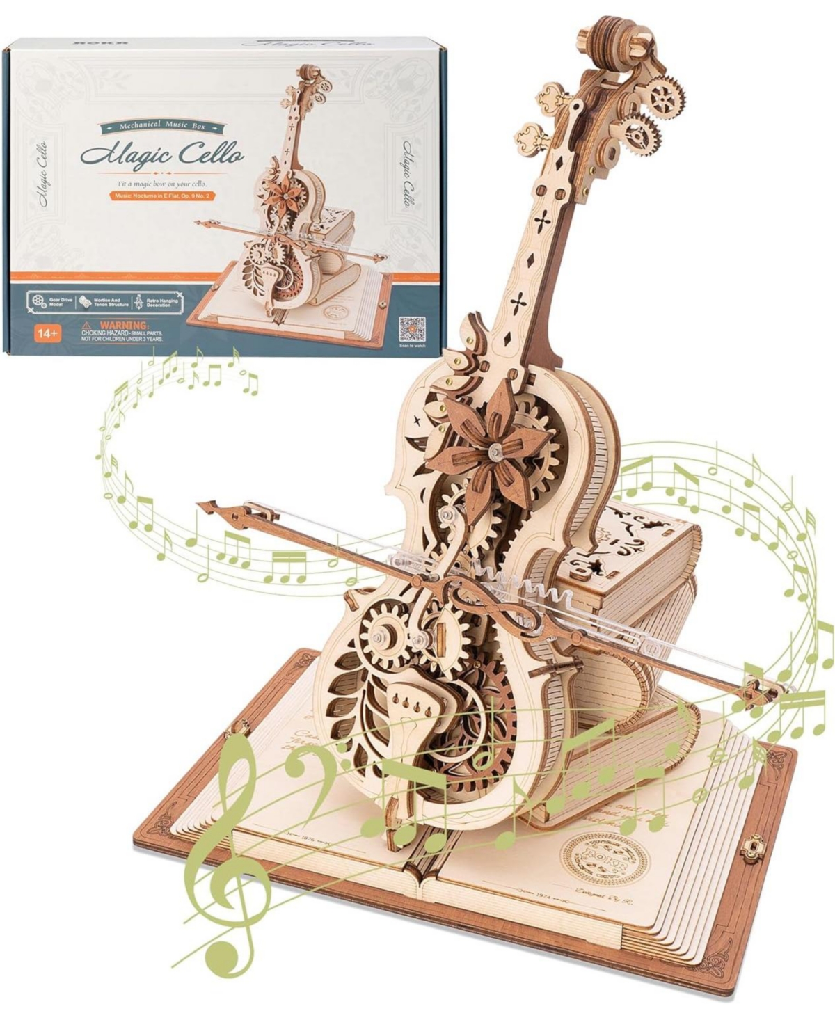 Click here for Robotime Magic Cello Adults 3D Puzzles  3D Wooden... prices