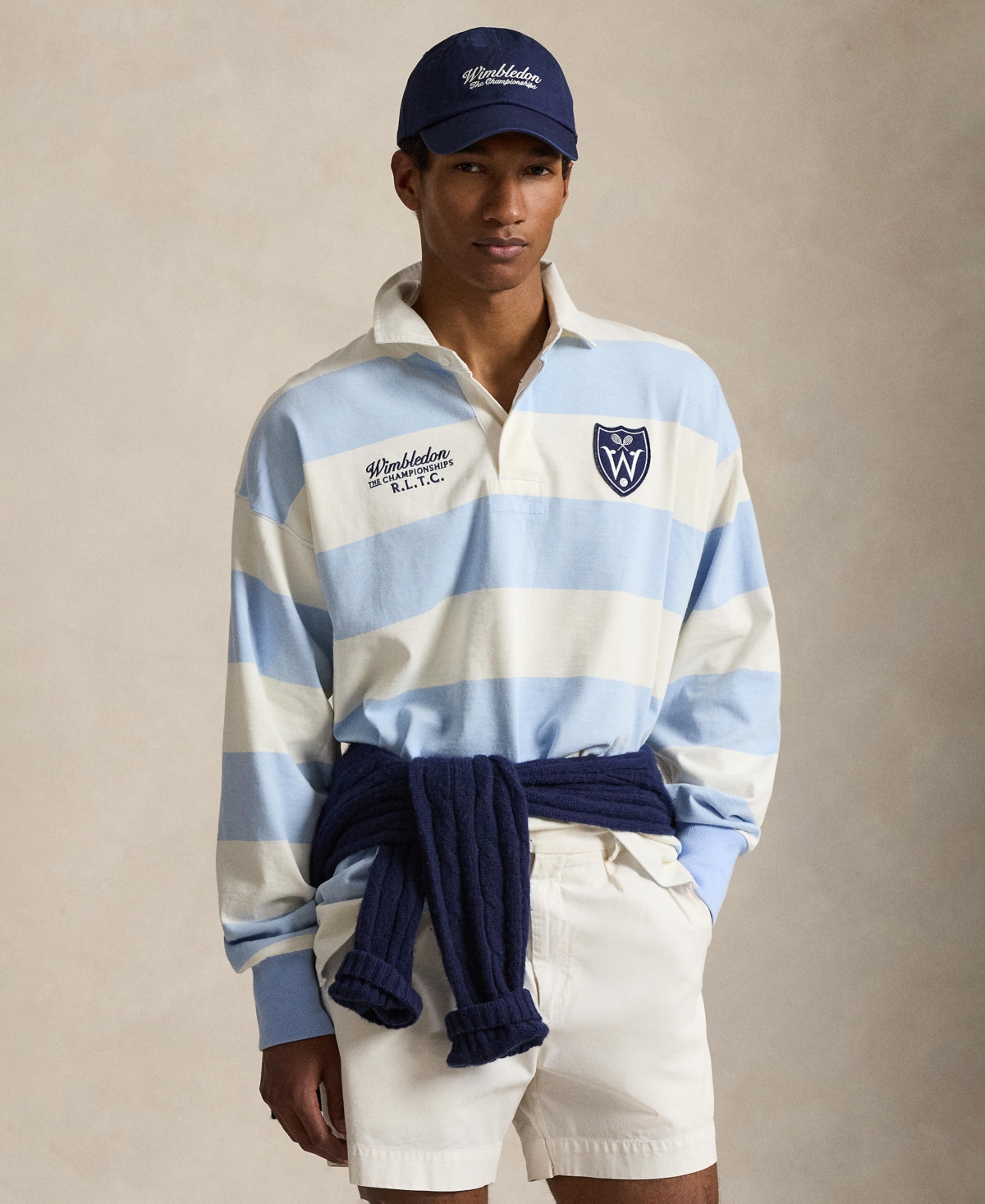Click here for Polo Ralph Lauren Mens Wimbledon Striped Polo Shir... prices