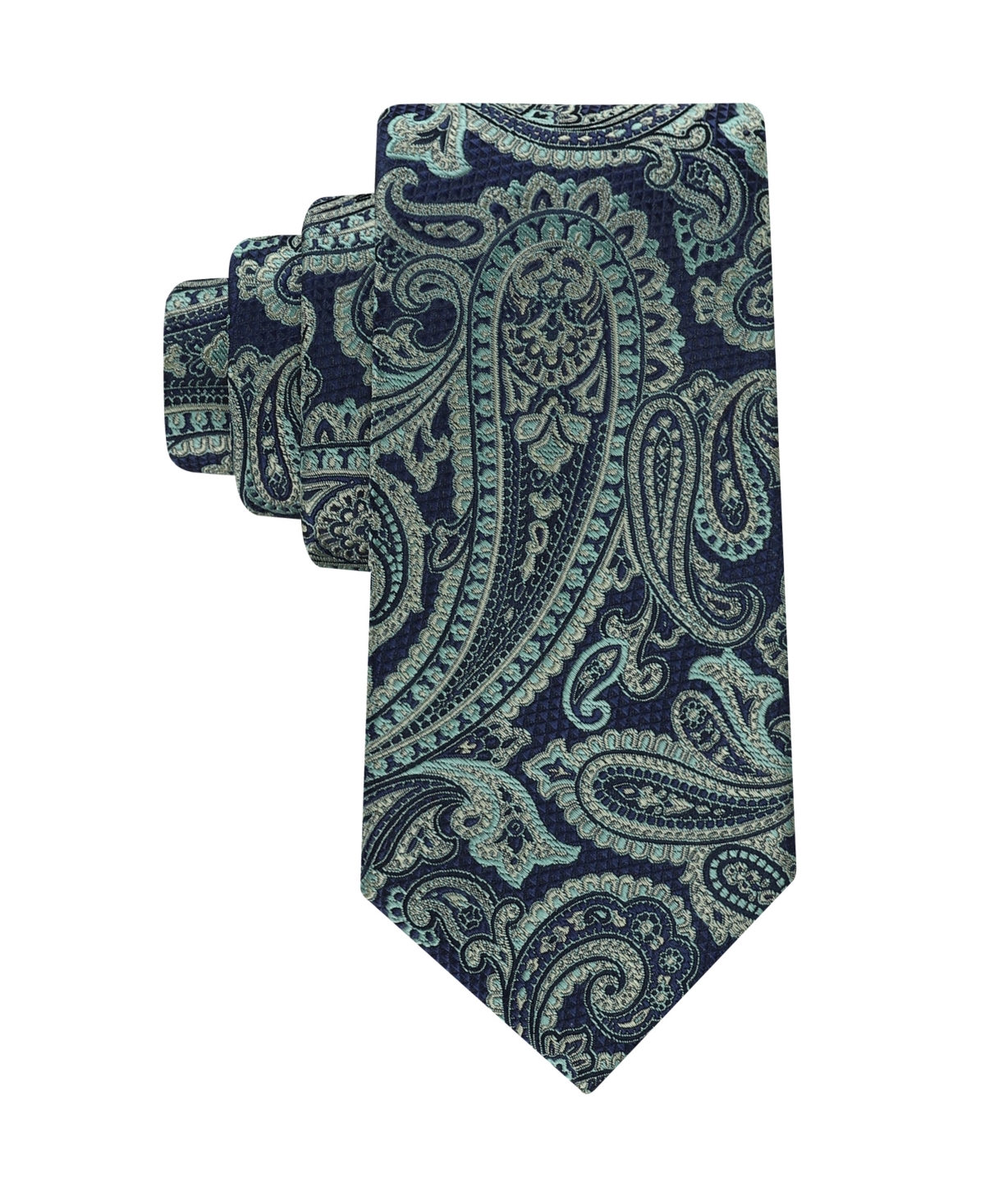 Click here for Tommy Hilfiger Mens Preston Paisley Tie - Green prices