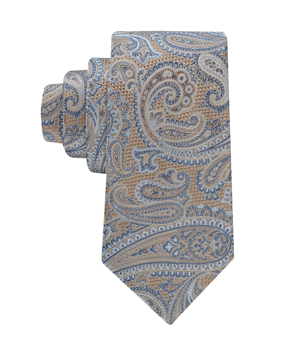 Click here for Tommy Hilfiger Mens Preston Paisley Tie - Taupe prices