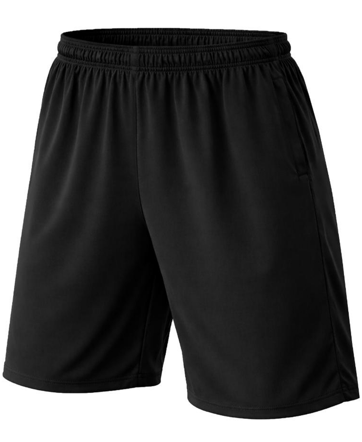 Click here for Q-Active Mens Regular-Fit Shorts - Black prices