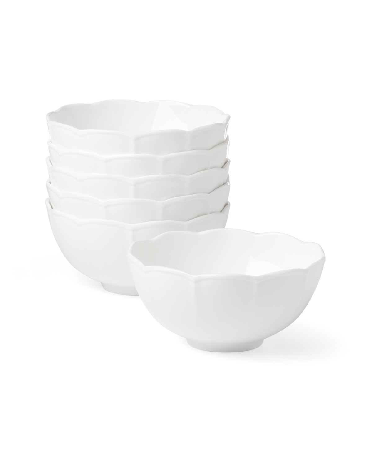 Click here for Lenox Studio 1414 Scallop All-Purpose Bowls  Set o... prices
