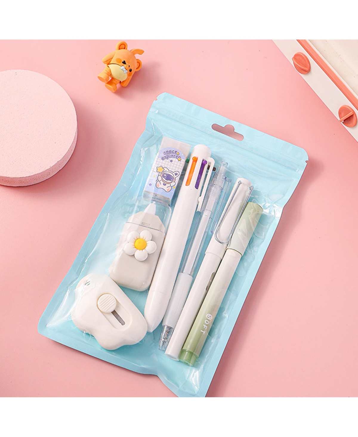 Click here for Htutwoo 7-In-1 Stationery Set with Gel Pen  Highli... prices