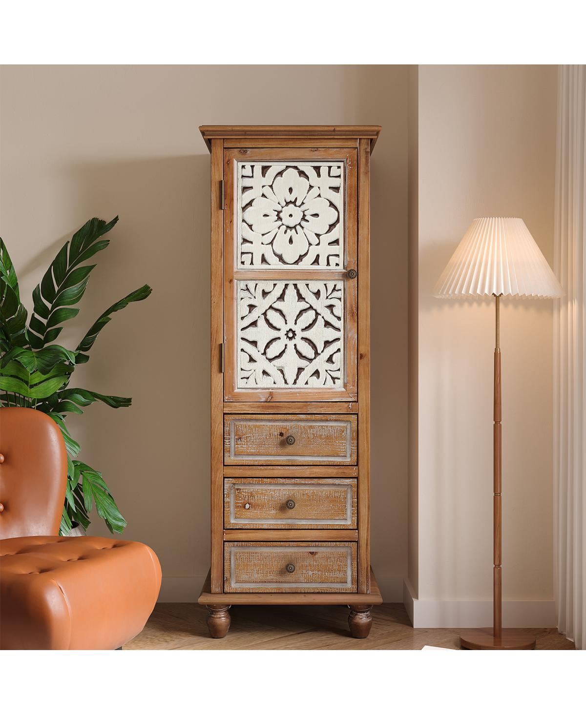 Click here for Streamdale Furniture Rustic Wooden Storage Cabinet... prices