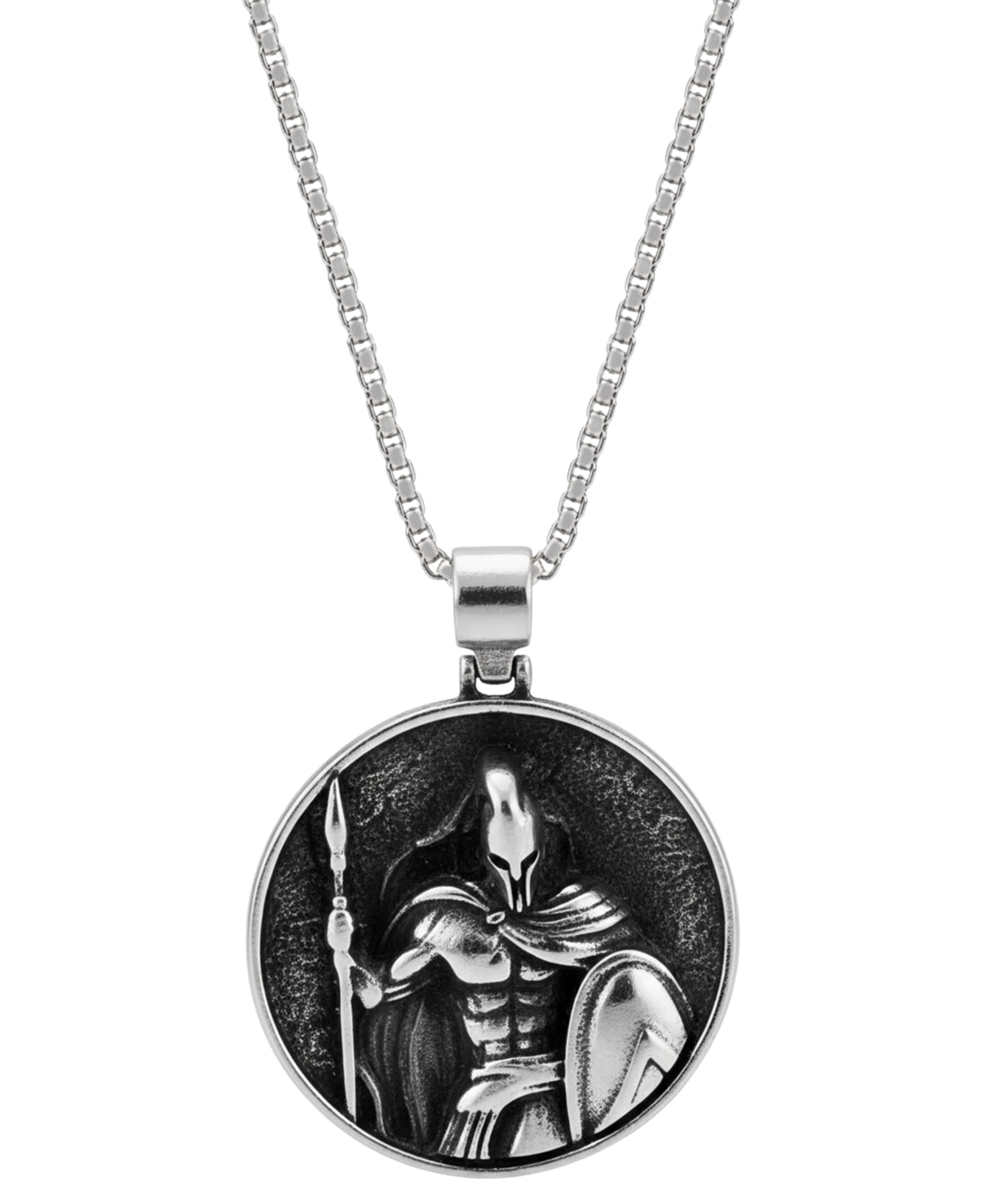Click here for Rhona Sutton Mens Stainless Steel Spartan Pendant... prices