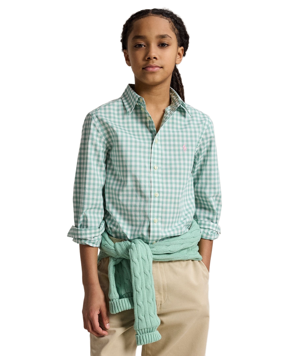 Click here for Polo Ralph Lauren Boys 8-20 Button-Down Collar Pop... prices