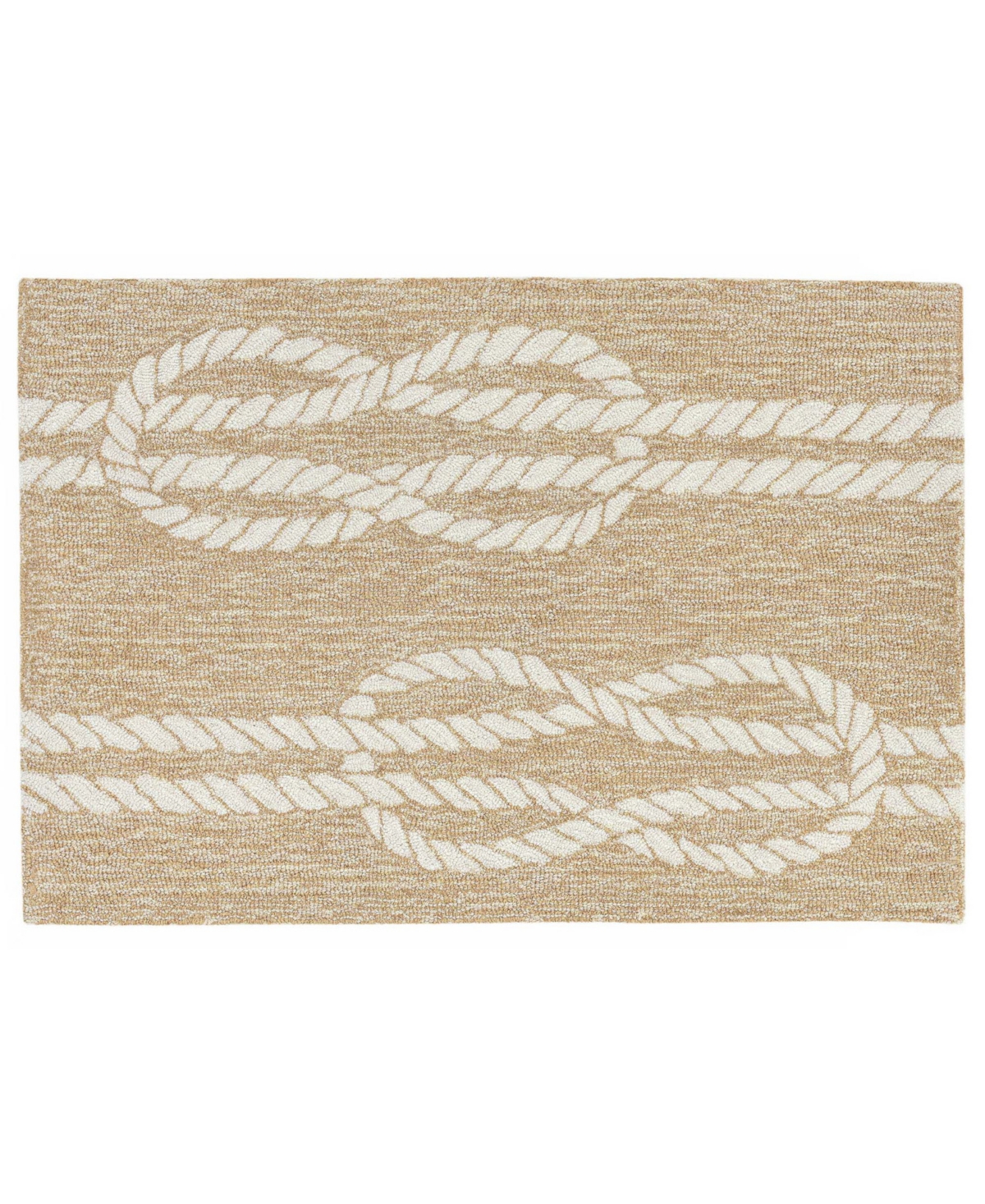 Click here for Liora Manne Capri Ropes 18x26 Area Rug - Neutral prices