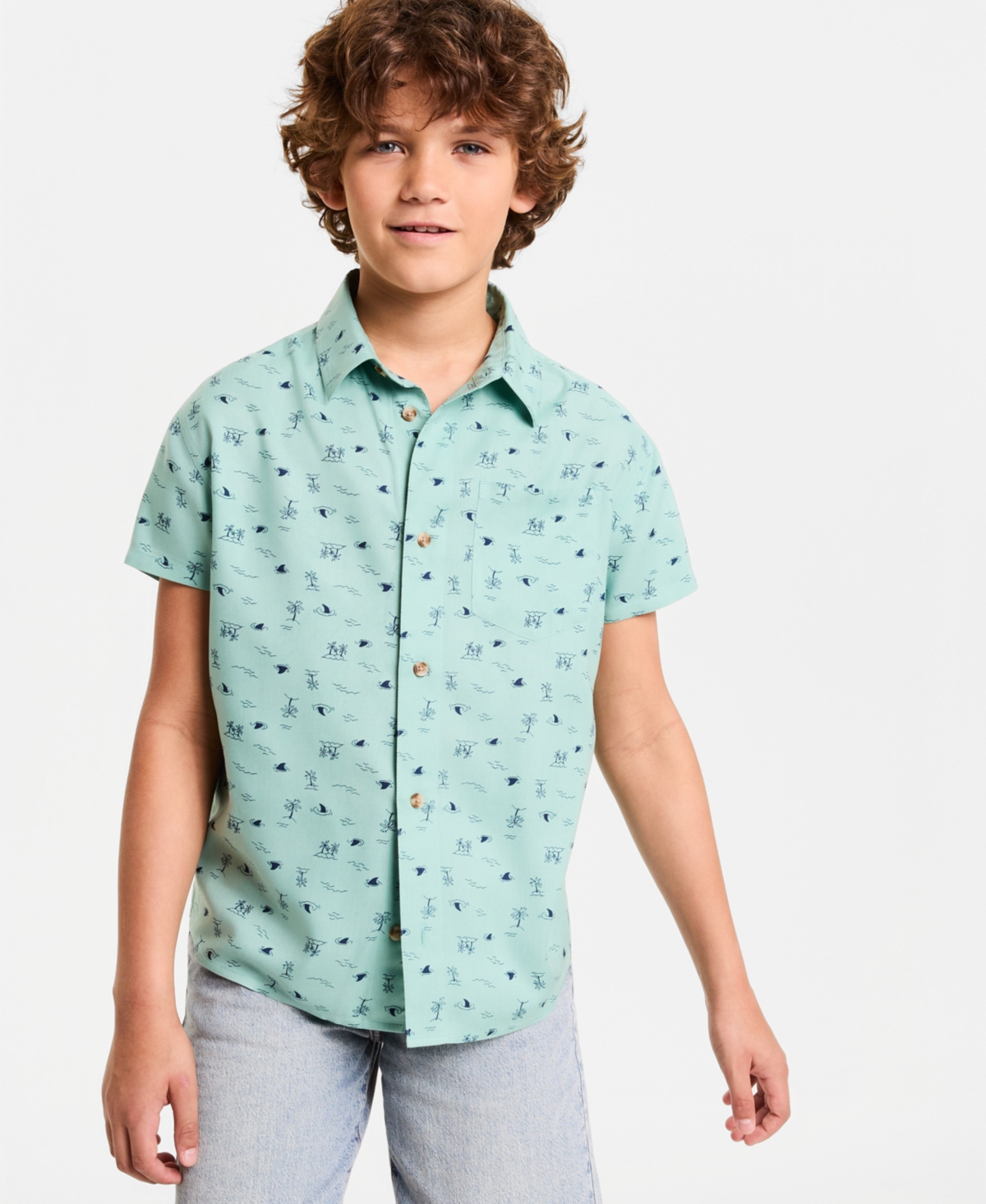 Click here for Epic Threads Boys Xs-xl Beach Shirt  Macys Exclusi... prices