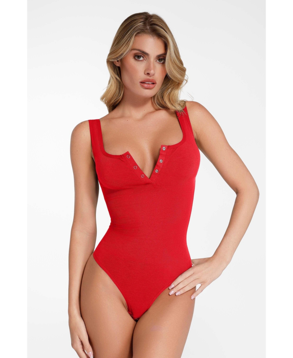 Click here for Popilush Womens Shapewear Seamless Modal Henley Ta... prices