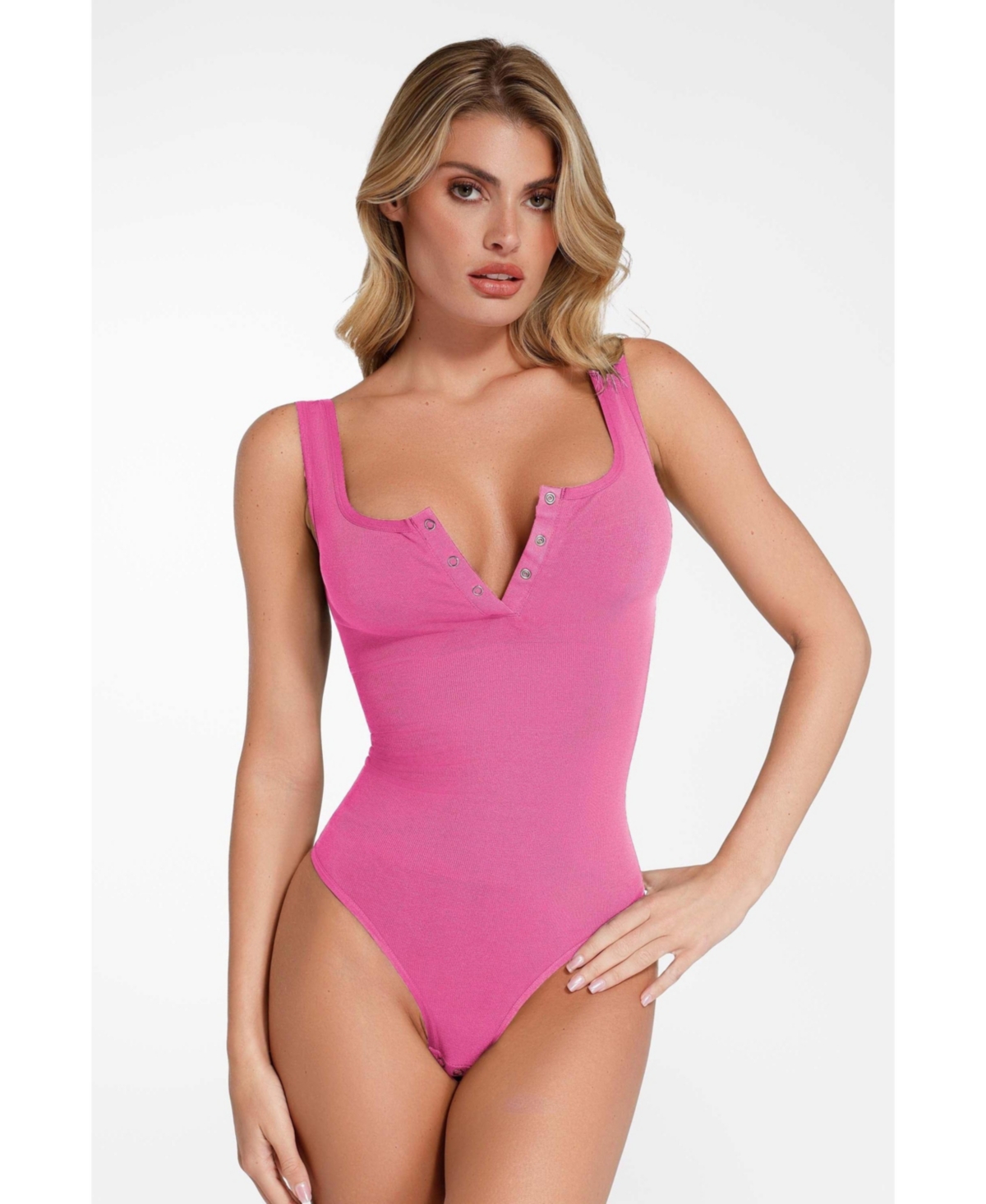 Click here for Popilush Womens Shapewear Seamless Modal Henley Ta... prices