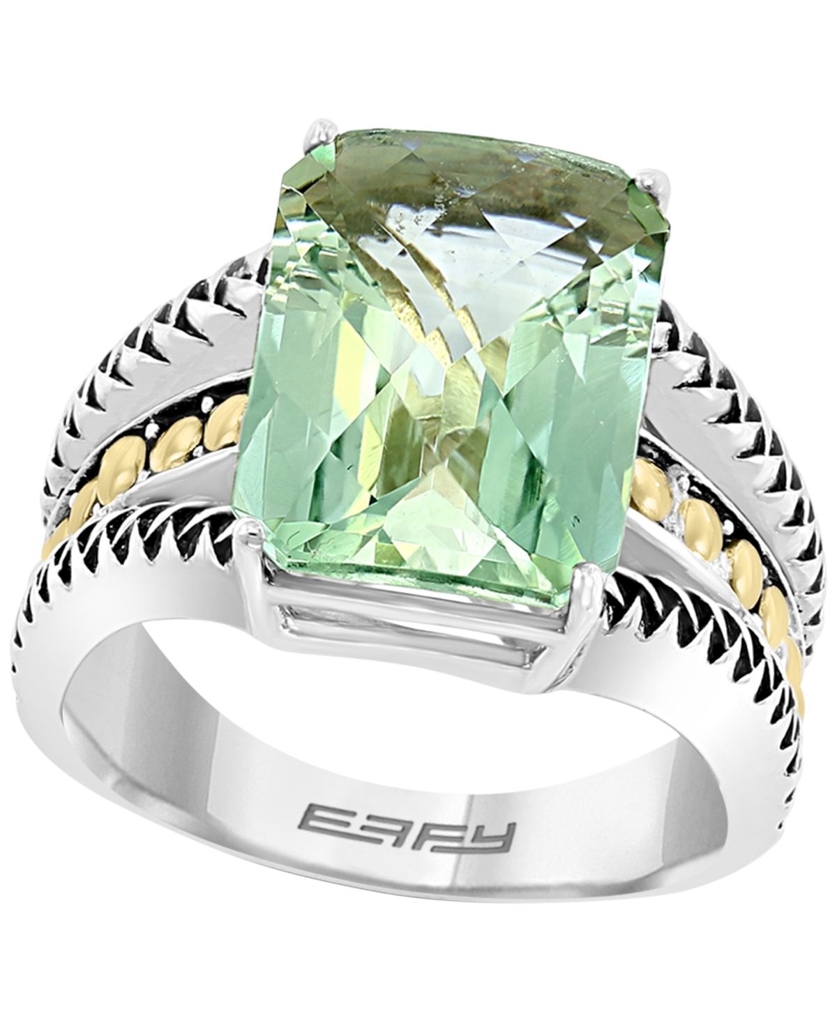 Click here for Effy Collection Green Amethyst Ring (9-1/3 ct. t.w... prices