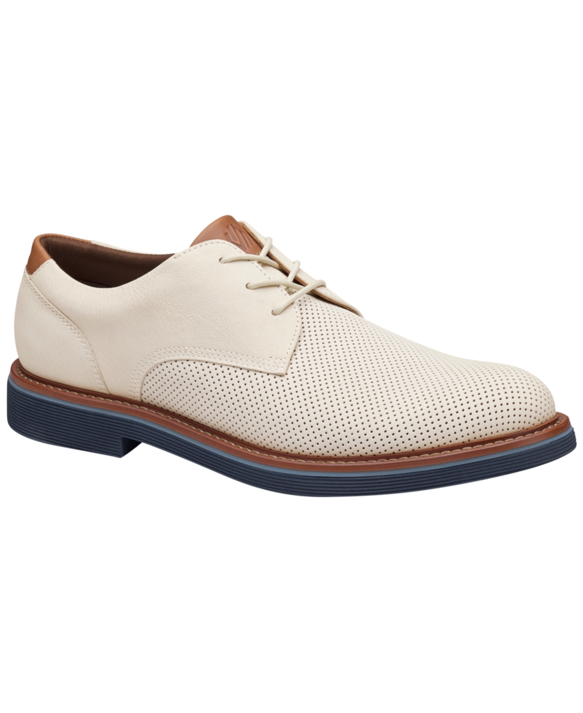 Click here for Johnston & Murphy Mens Lace-Up Shoes - Ivory Nubuc... prices