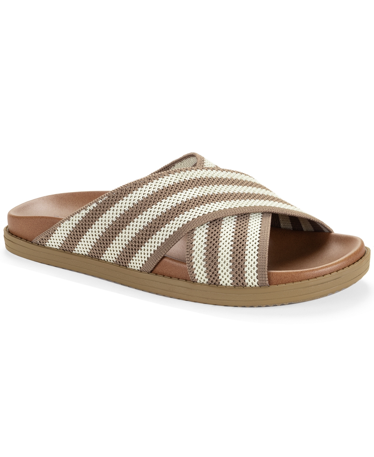 Click here for Style & Co Womens Roryy Knit X-Band Footbed Sandal... prices