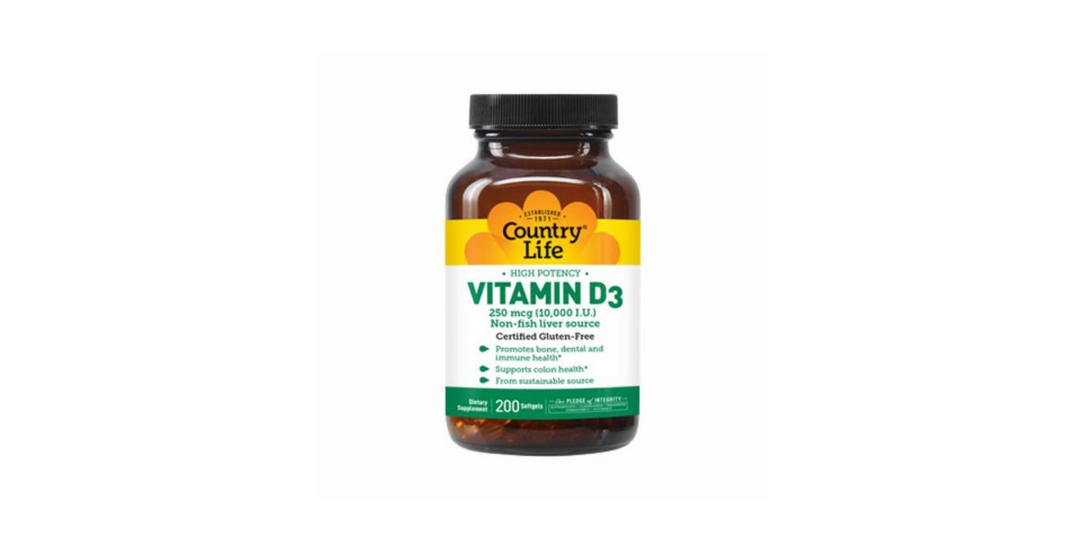 Click here for Country Life Vitamin D3  250 mcg  200 Softgels prices