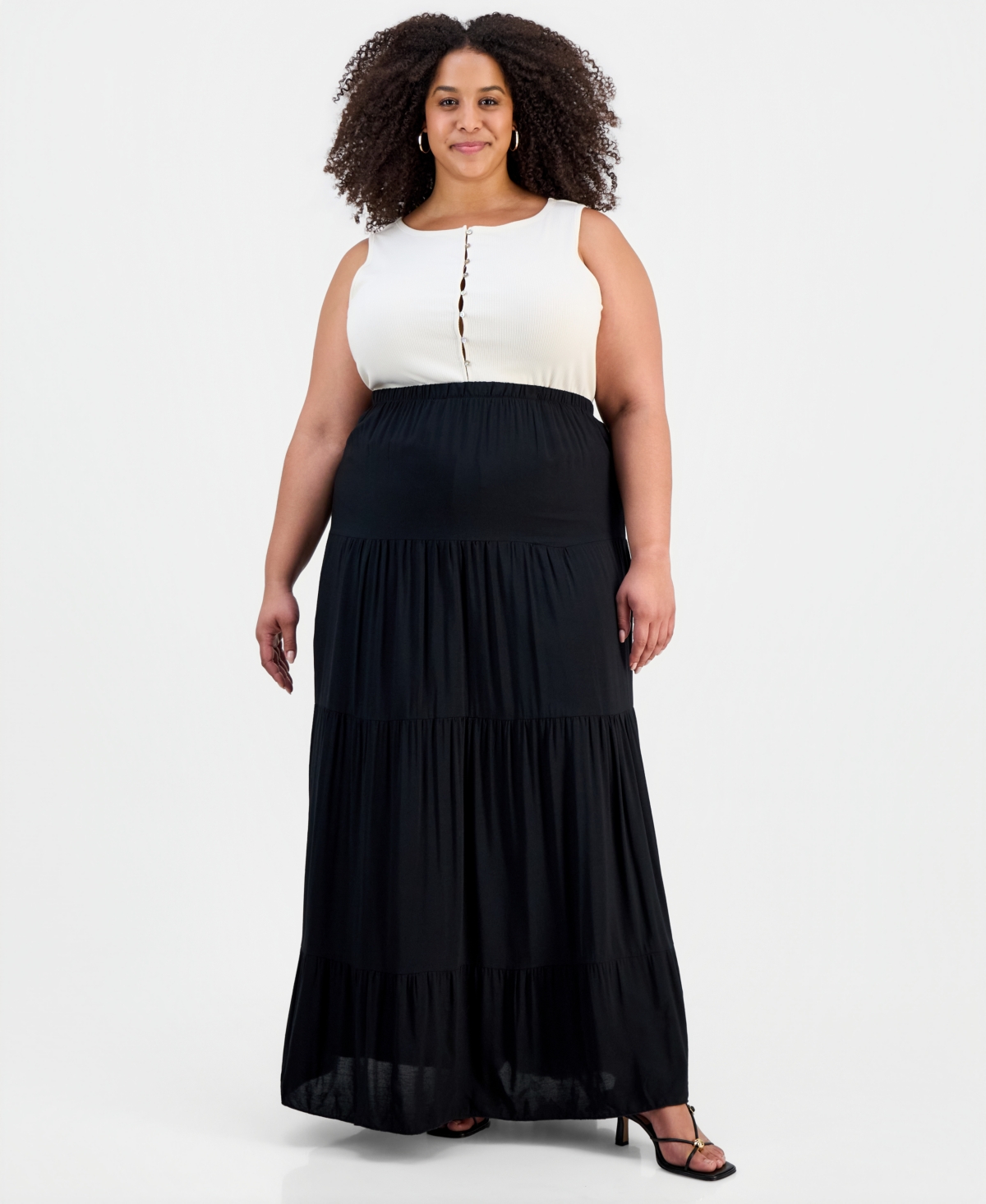Click here for Full Circle Trends Trendy Plus Size Tiered Pull-On... prices