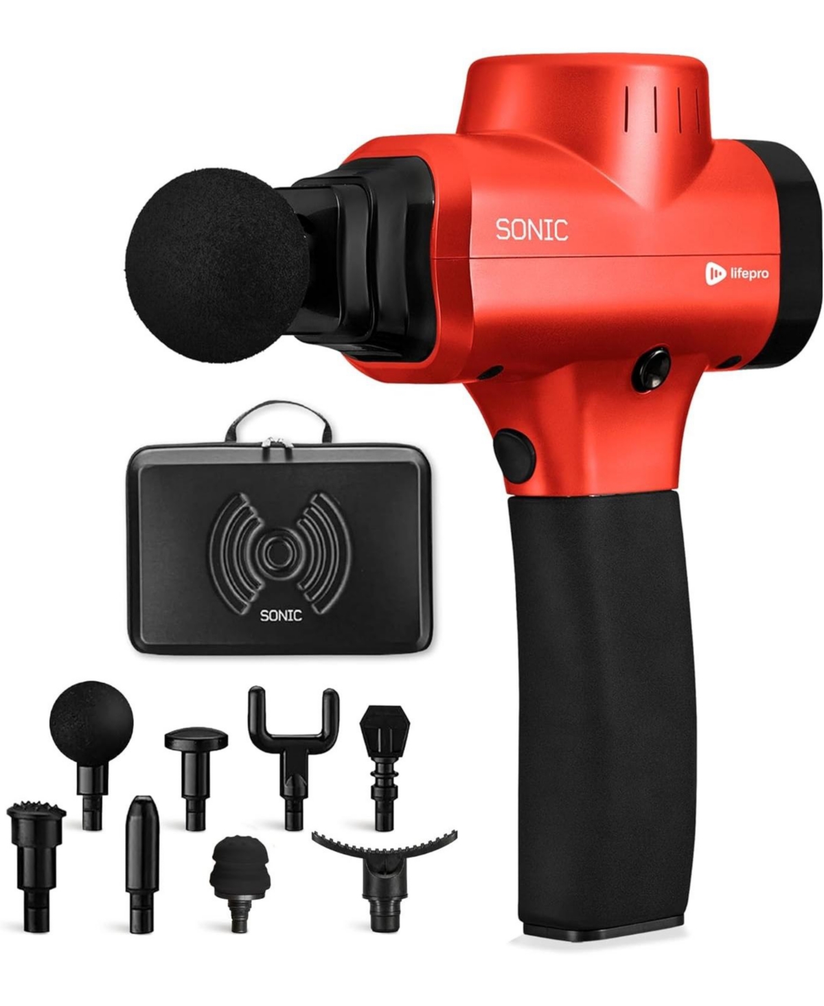 Click here for LifePro Deep Tissue Massage Gun with 8 Heads and 5... prices