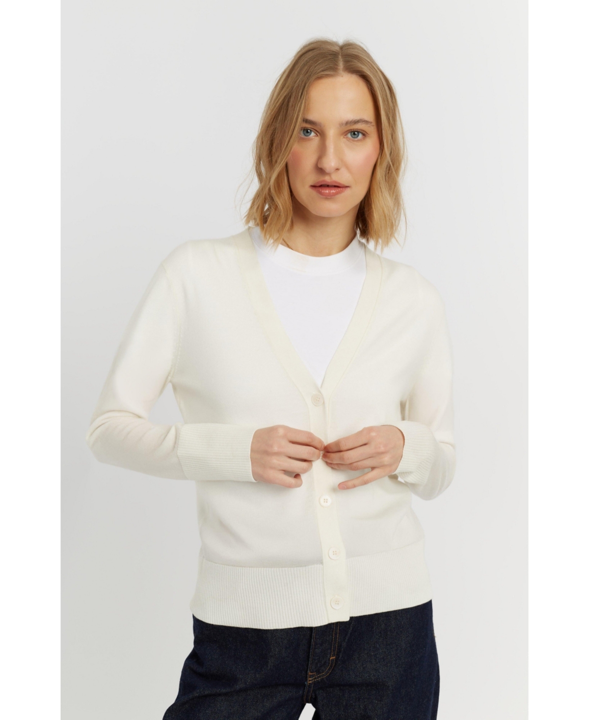 Click here for Chinti & Parker Womens Pure Merino Cardigan - Crea... prices
