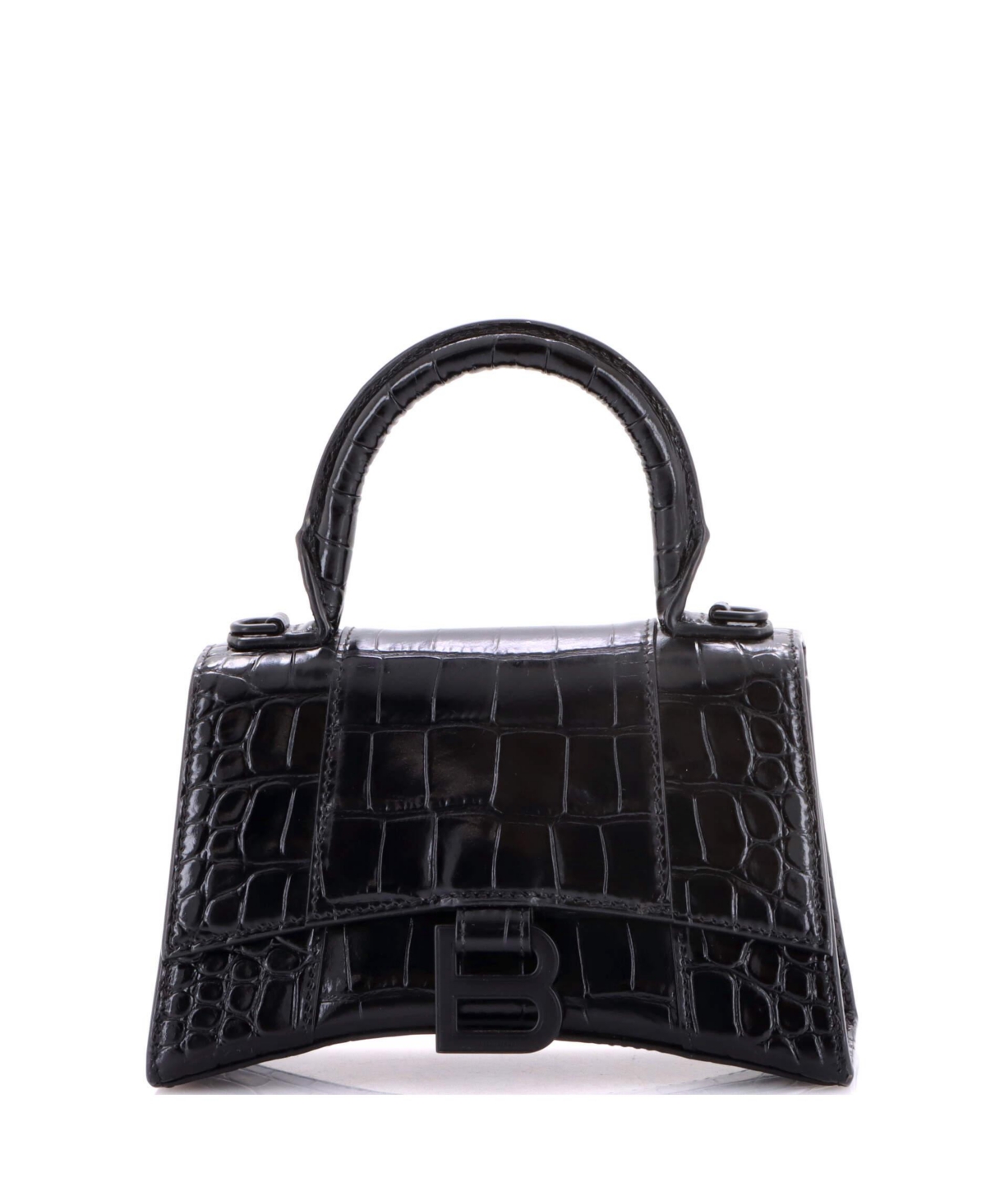 Click here for Pre-Owned Balenciaga Xs Hourglass Top Handle Bag E... prices