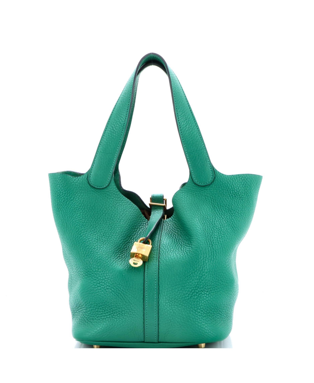Click here for Pre-Owned HERMES Mm Picotin Lock Bag Clemence - Gr... prices