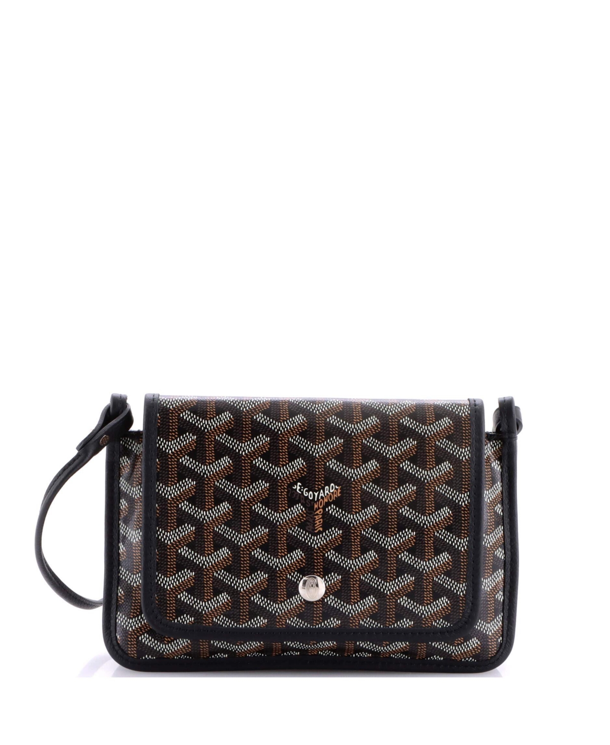 Click here for Pre-Owned Goyard Plumet Clutch Wallet Coated Canva... prices