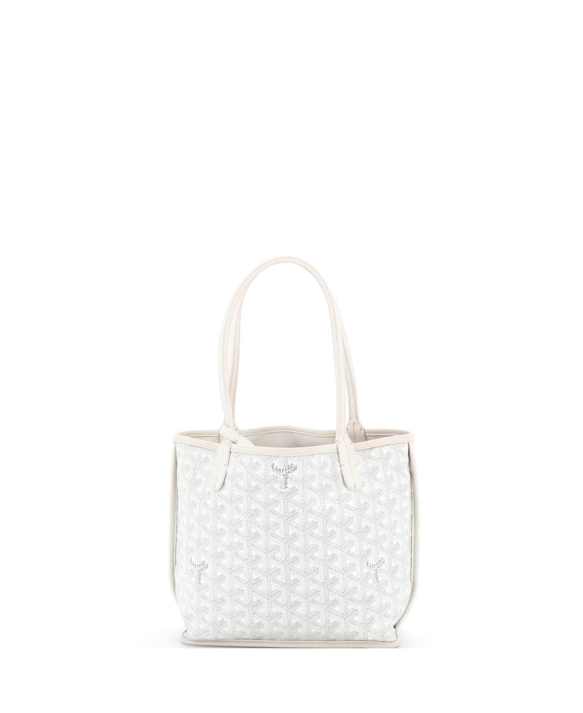 Click here for Pre-Owned Goyard Mini Anjou Reversible Tote Coated... prices