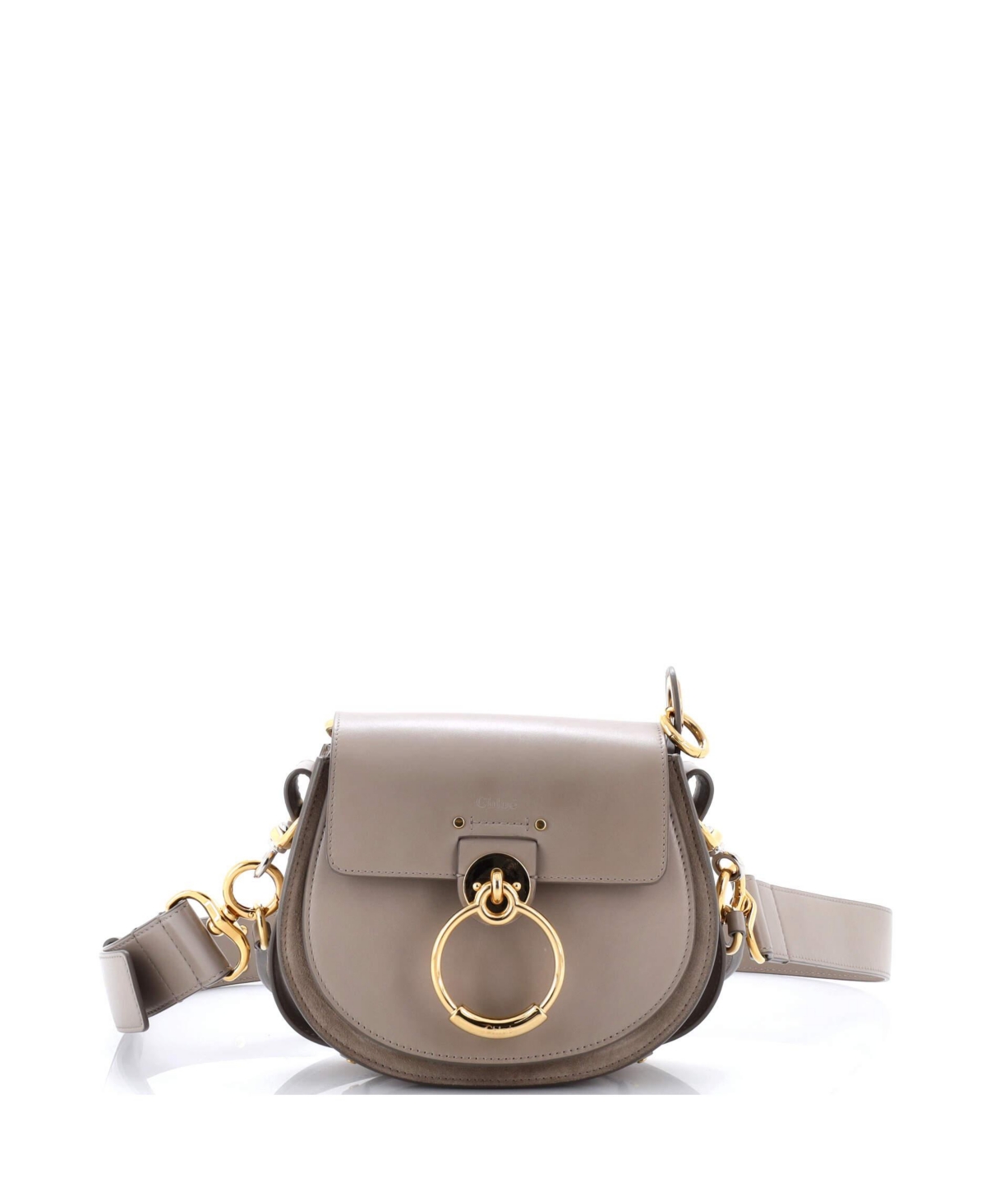 Click here for Pre-Owned Chloe Small Tess Bag Leather - Natural prices
