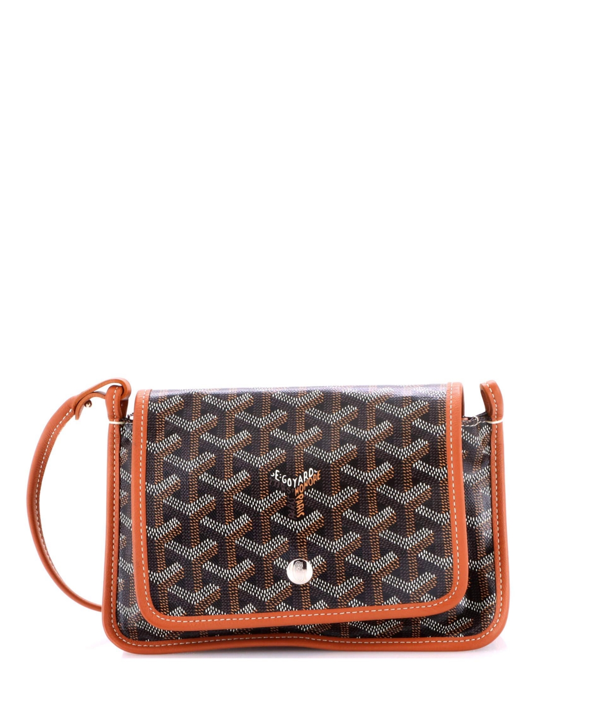 Click here for Pre-Owned Goyard Plumet Clutch Wallet Coated Canva... prices