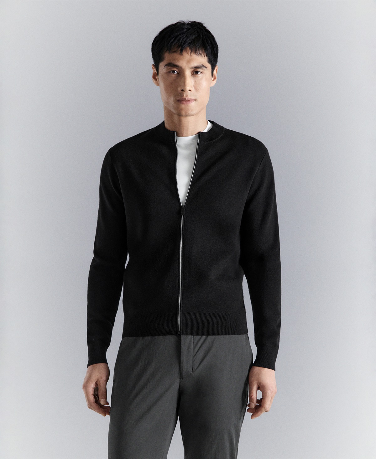 Click here for Mango Mens Comfort Stretch Knit Cardigan Sweater -... prices