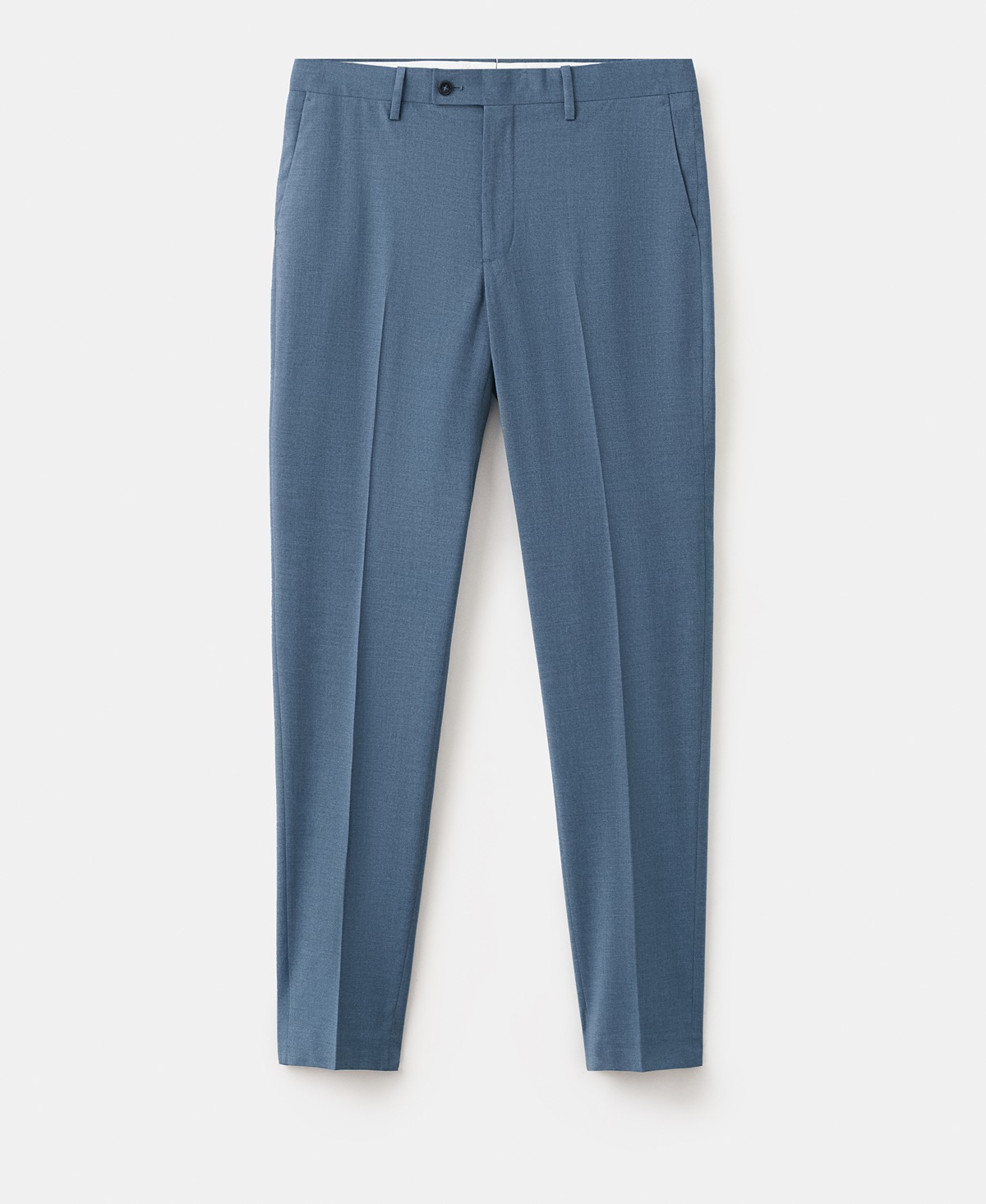 Click here for Mango Mens Milan Slim-Fit Suit Pants - Indigo Blue prices