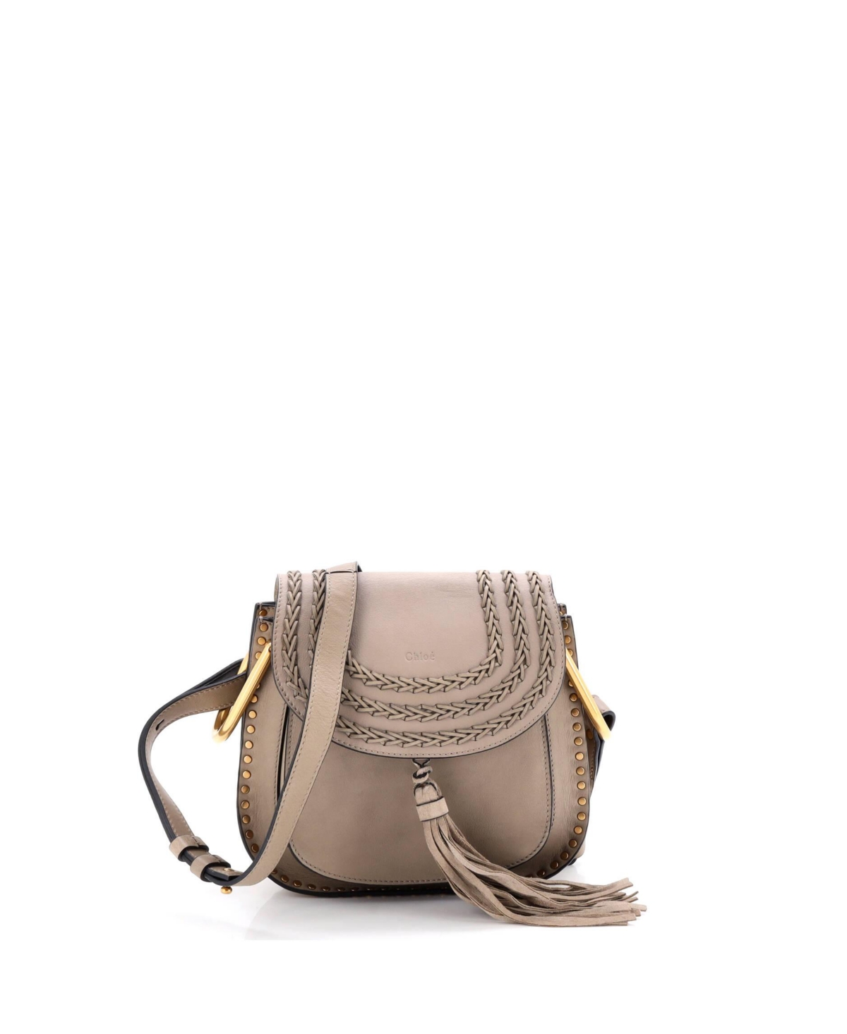 Click here for Pre-Owned Chloe Small Hudson Handbag Whipstitch Le... prices