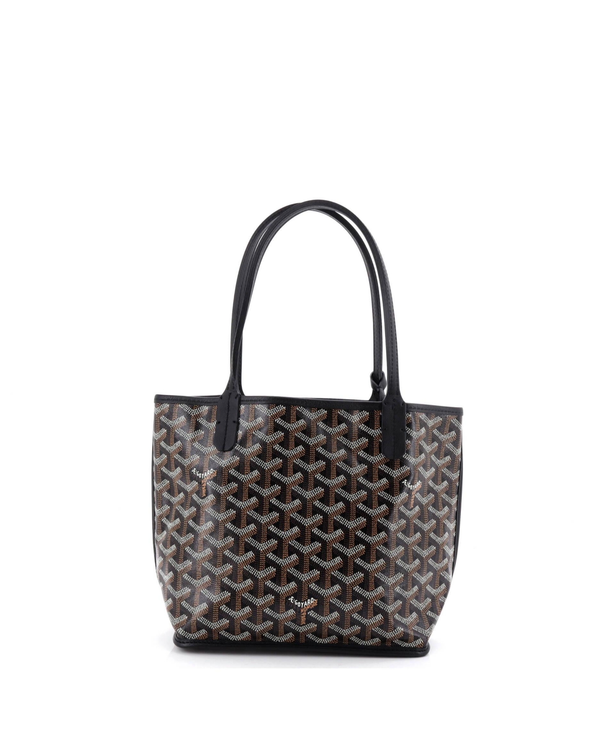 Click here for Pre-Owned Goyard Mini Anjou Reversible Tote Coated... prices