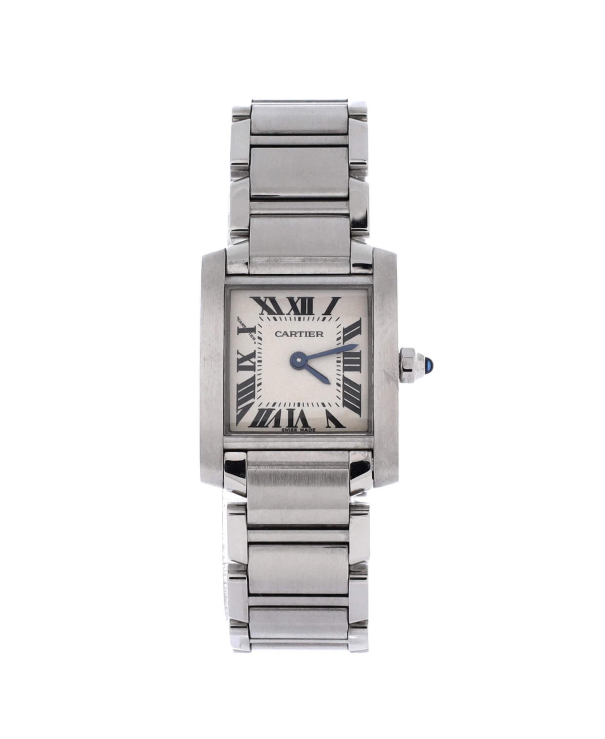 Click here for Pre-Owned Cartier Tank Francaise Quartz Watch in S... prices