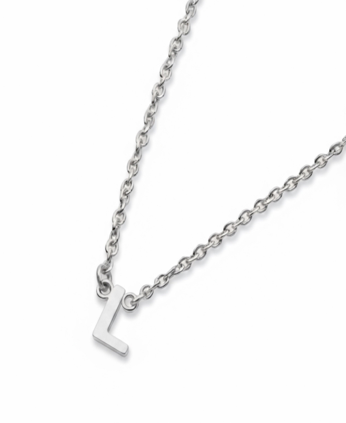 Click here for Oak & Luna Inez Initial Necklace - Sterling Silver... prices
