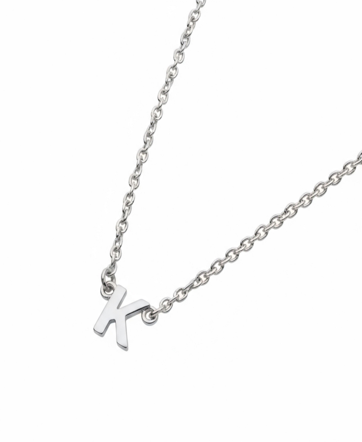 Click here for Oak & Luna Inez Initial Necklace - Sterling Silver... prices