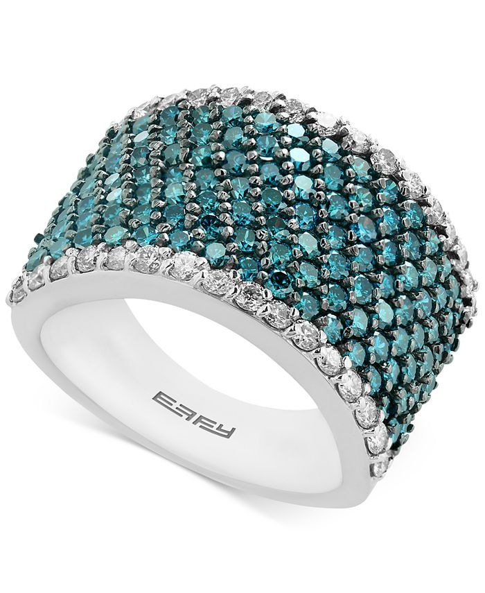 EFFY Collection EFFY® Diamond Ring (2-3/4 ct. t.w.) in 14k White Gold ...