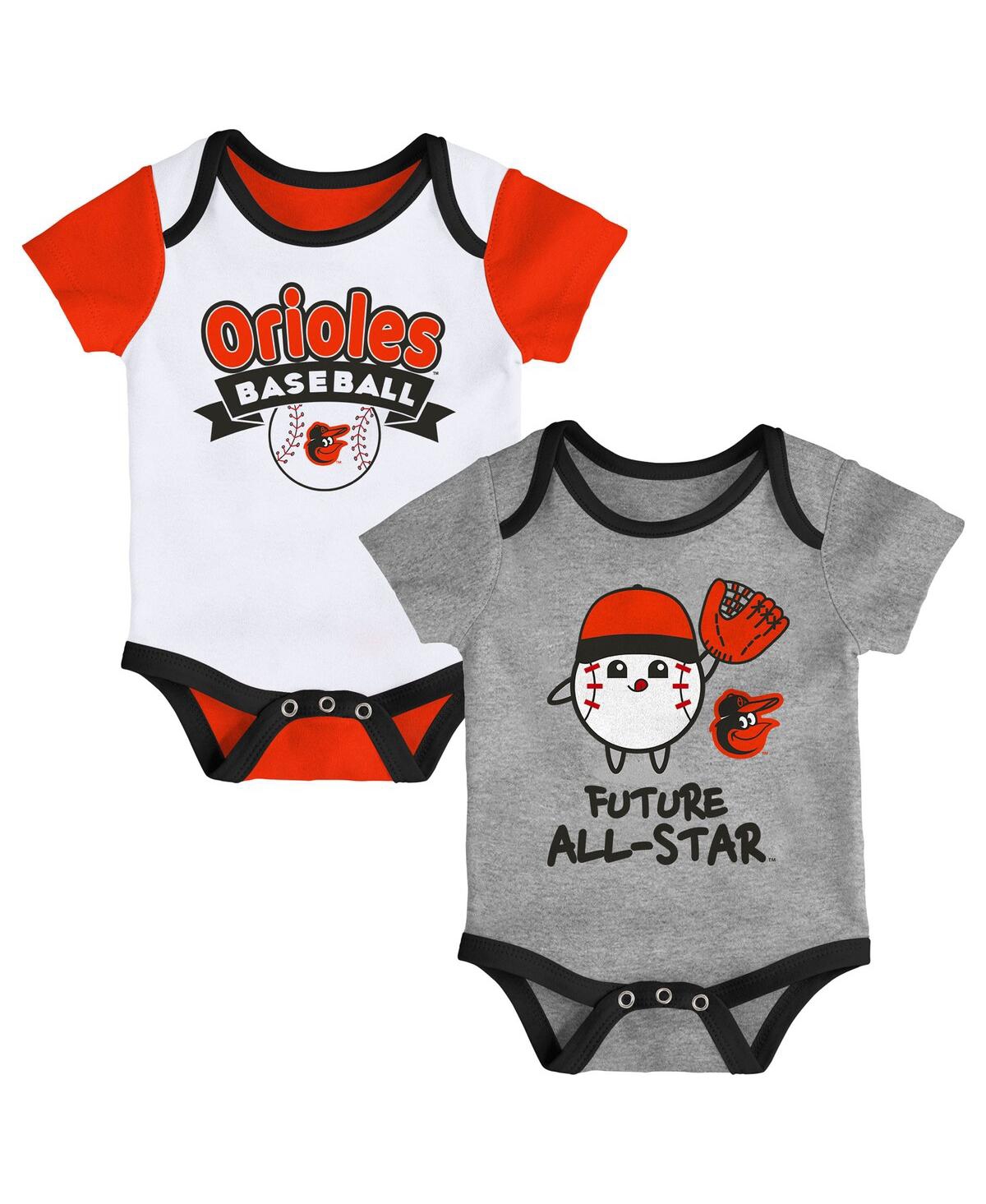 Click here for Outerstuff Newborn 2-Pack Baltimore Orioles Triple... prices
