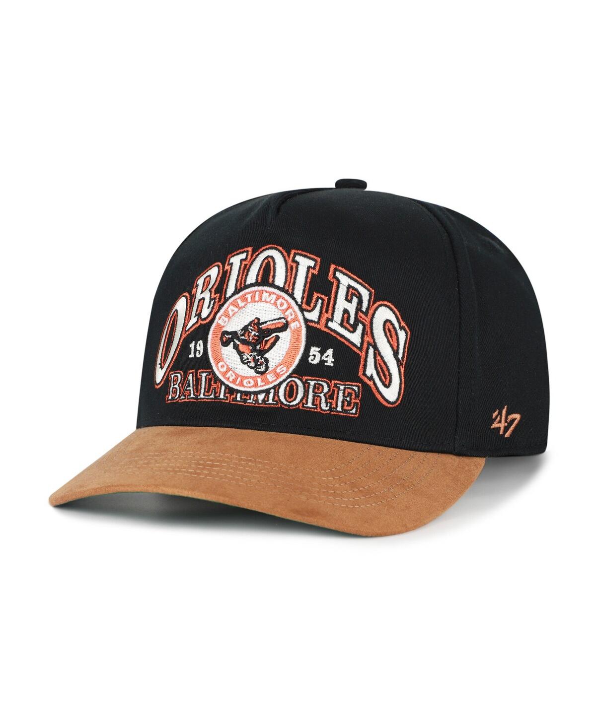 Click here for 47 Brand Mens Black/Brown Baltimore Orioles Cooper... prices