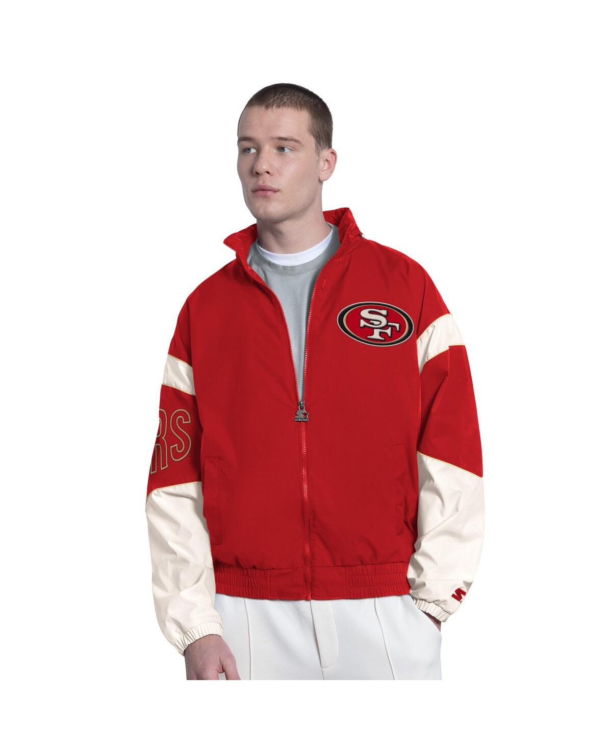 Click here for Starter Mens Scarlet San Francisco 49ers The Gust... prices